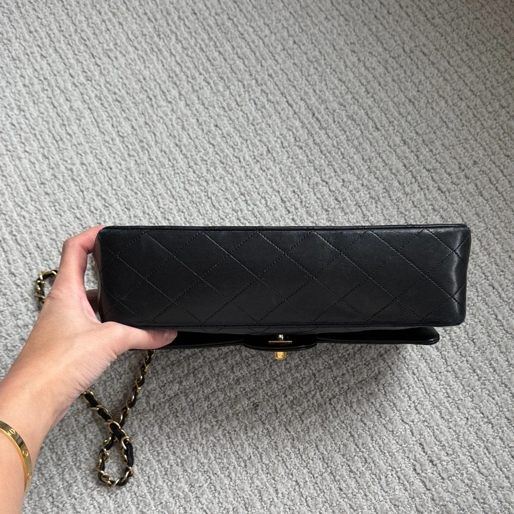 CHANEL | Bags | Authentic Chanel Classic Medium Flap With Lambskin ...